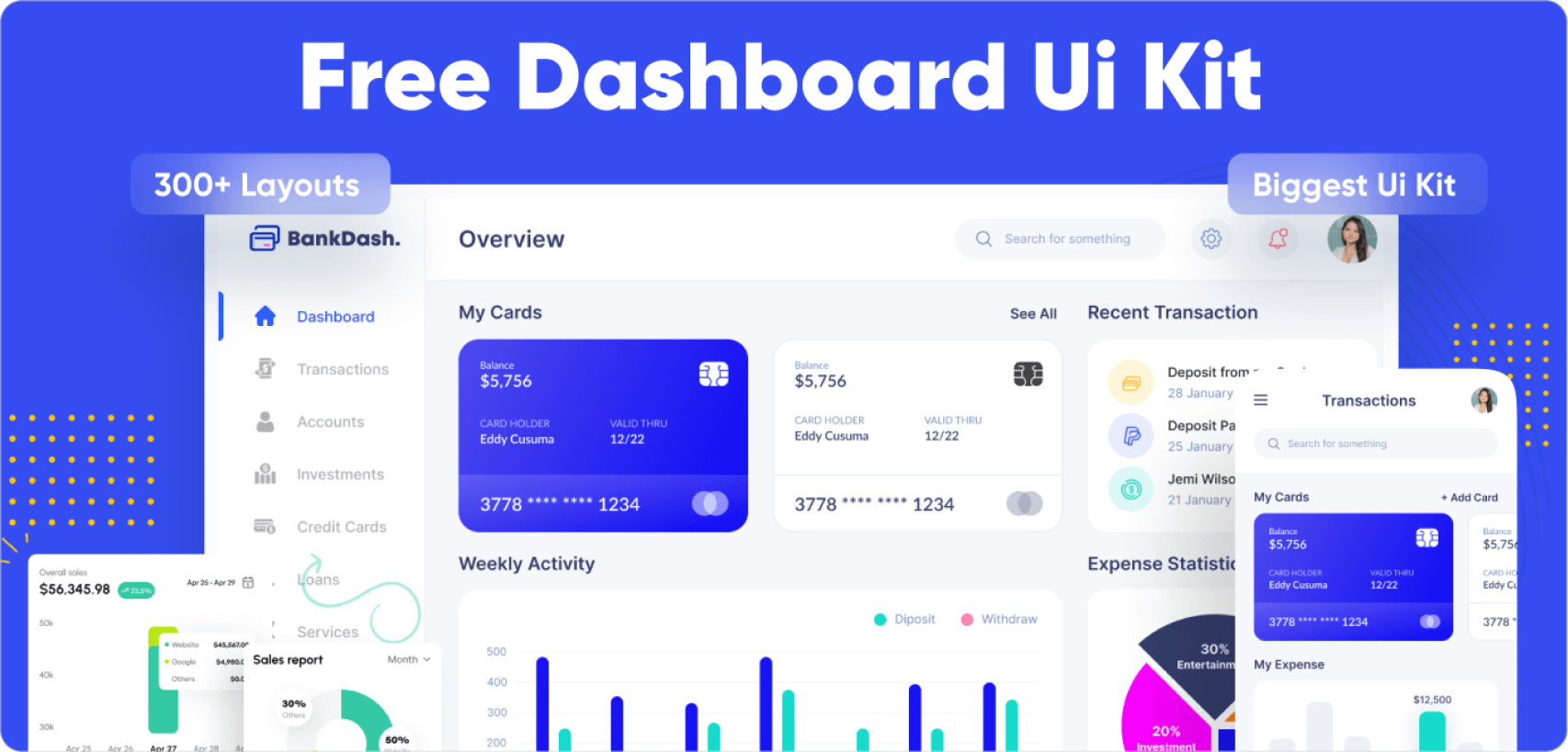 Dashboard UI Kit