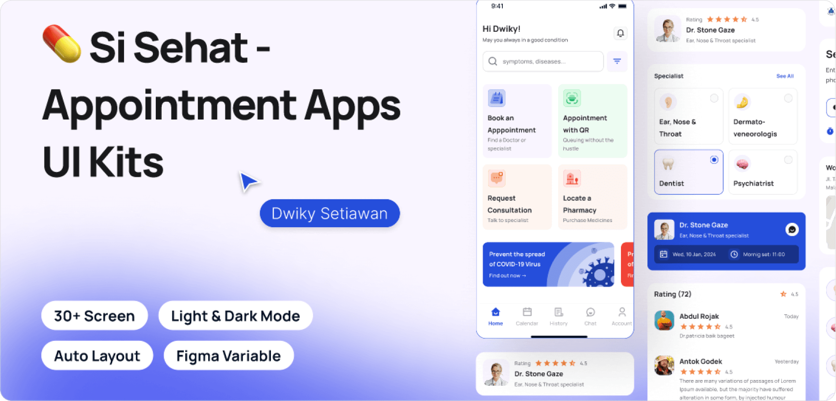 Doctors Appointment App Template