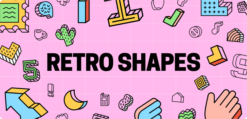 Free Retro Shapes