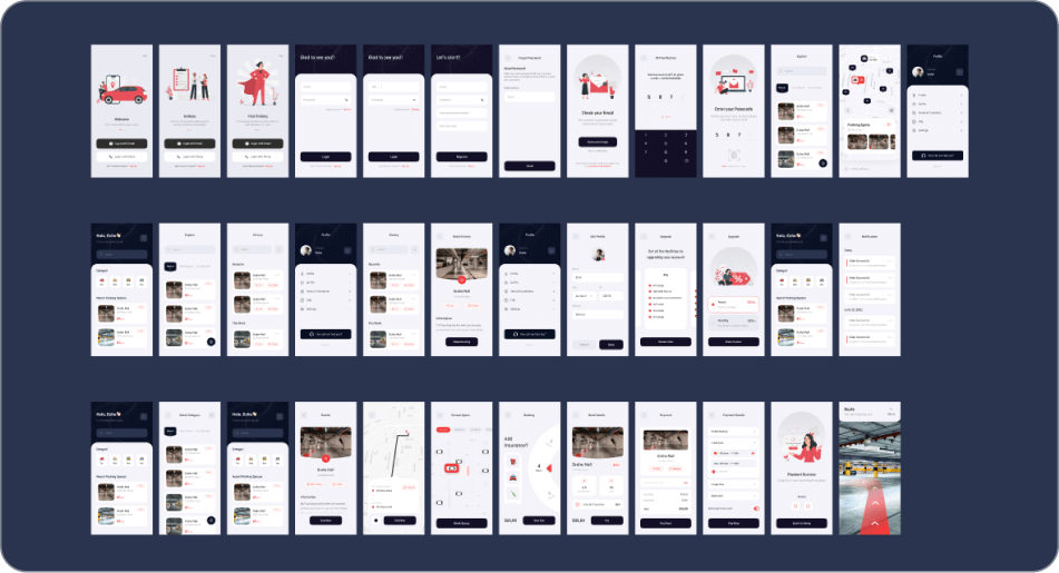 Car Parking App Template