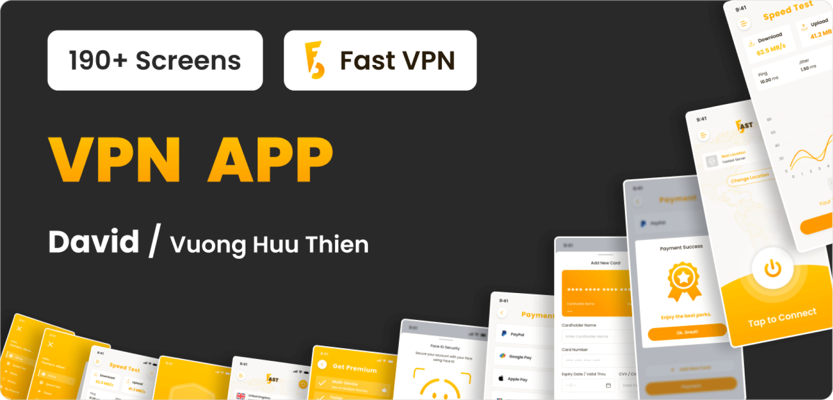 Mobile VPN App UI Kit
