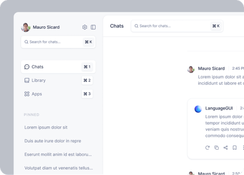 LLM and AI Design System