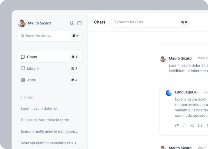 LLM and AI Design System