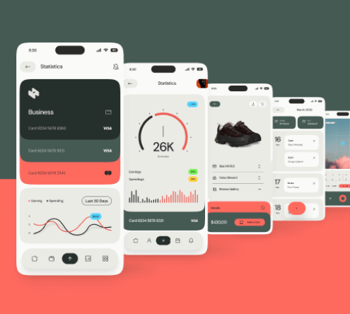 Figma Glassmorphism Template