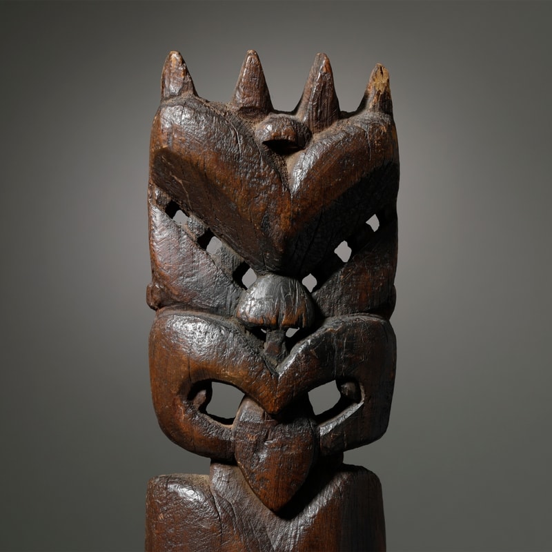 Jacaranda - Maori Gable Figure