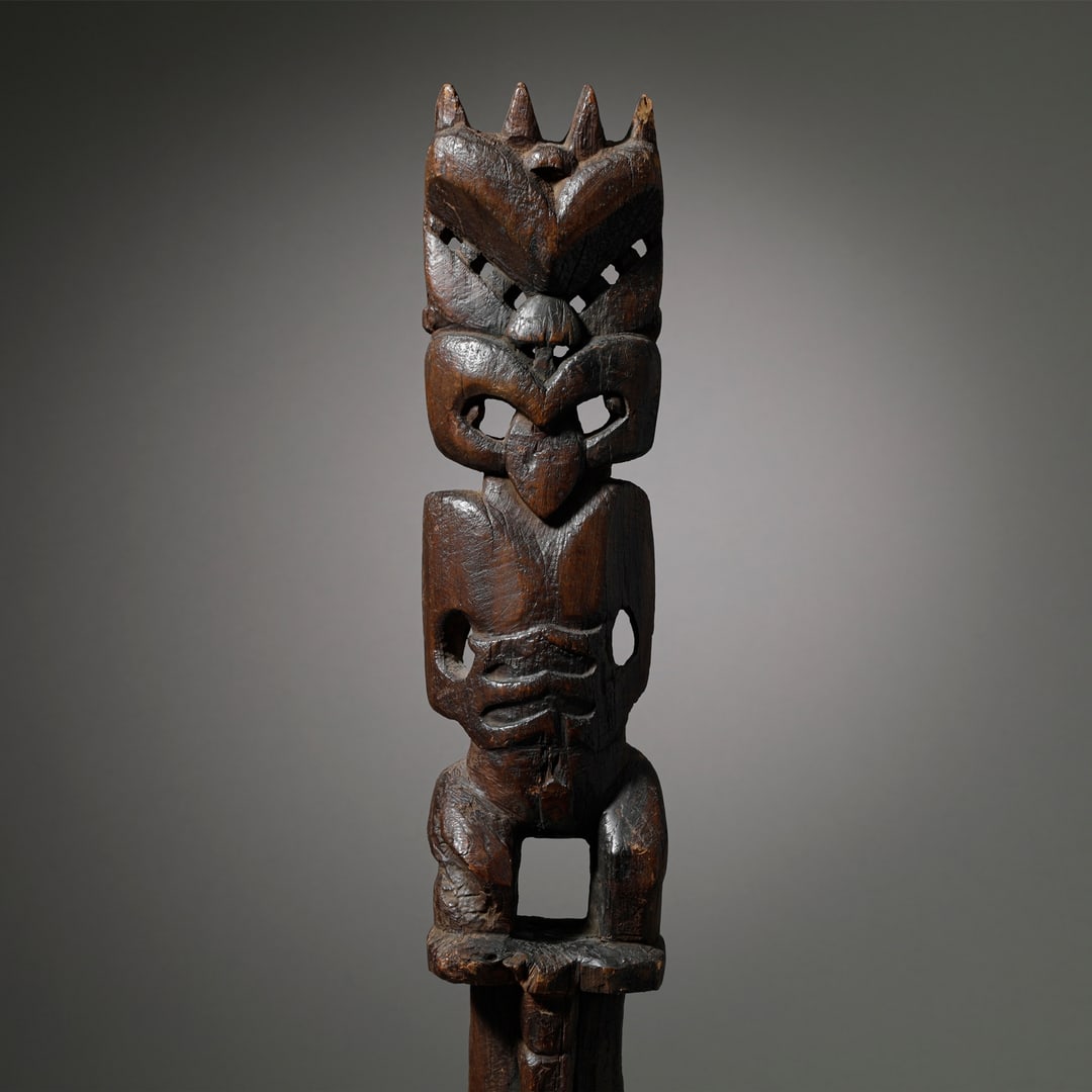 Jacaranda - Maori Gable Figure