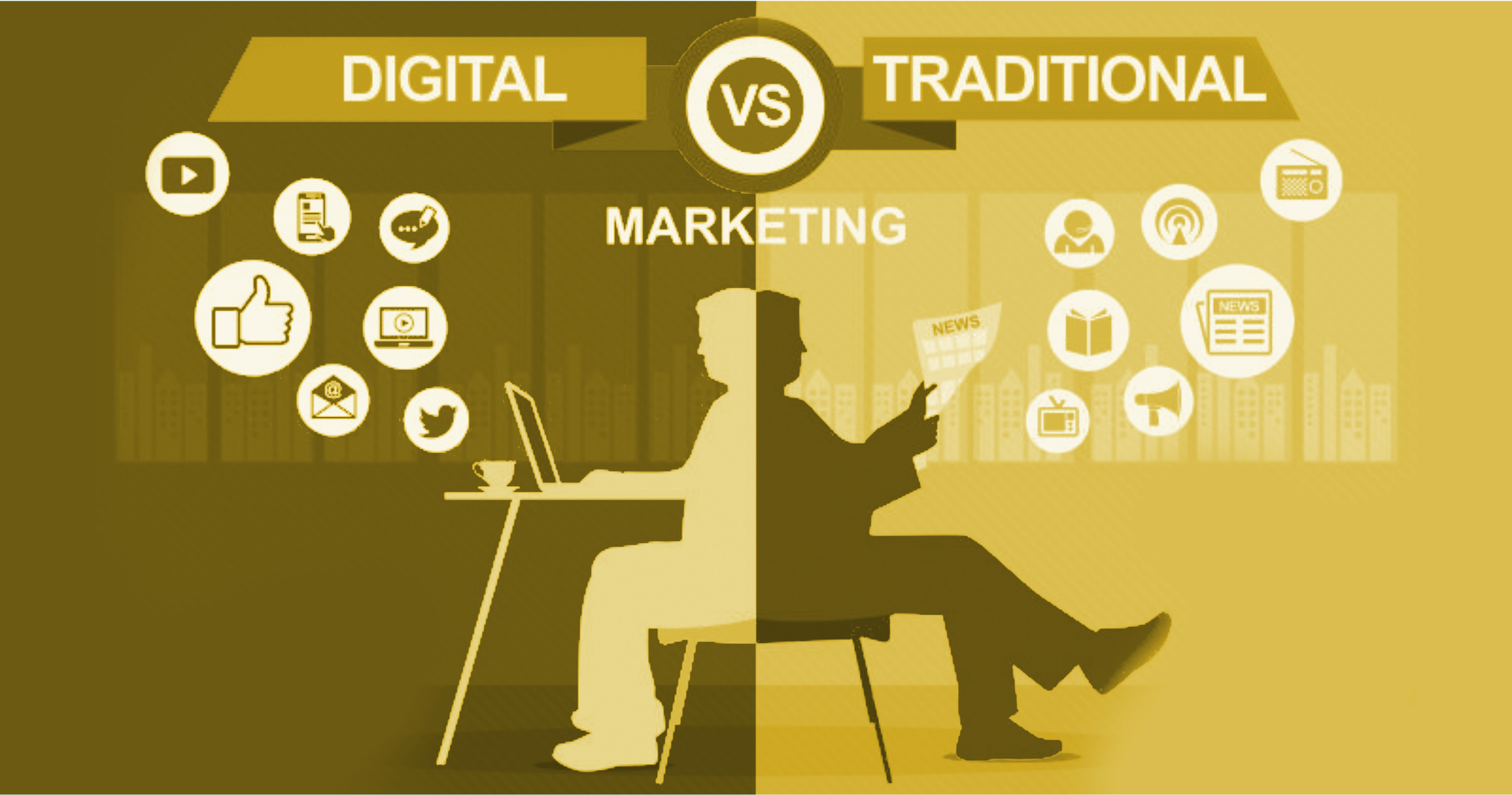 What is Traditional Marketing? What about Digital Marketing?