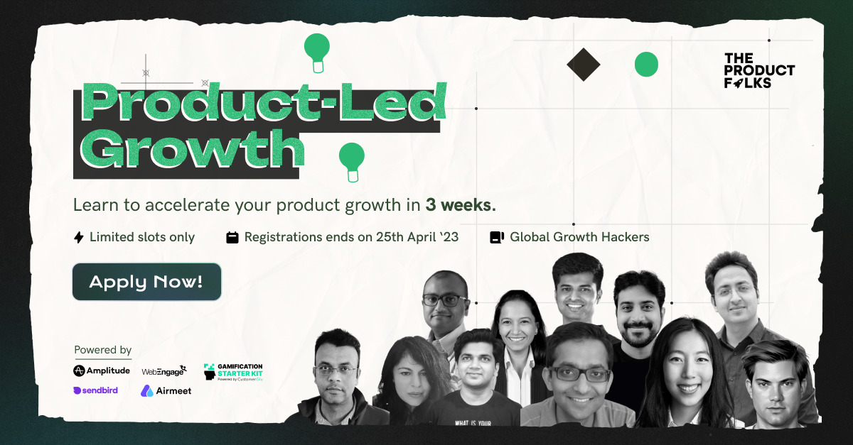 Learn Product-led Growth | Free Live Masterclass