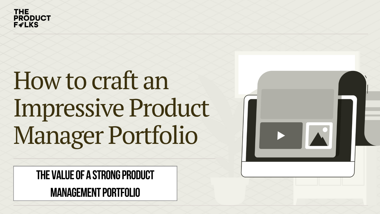 How to craft an Impressive Product Manager Portfolio | Product ...