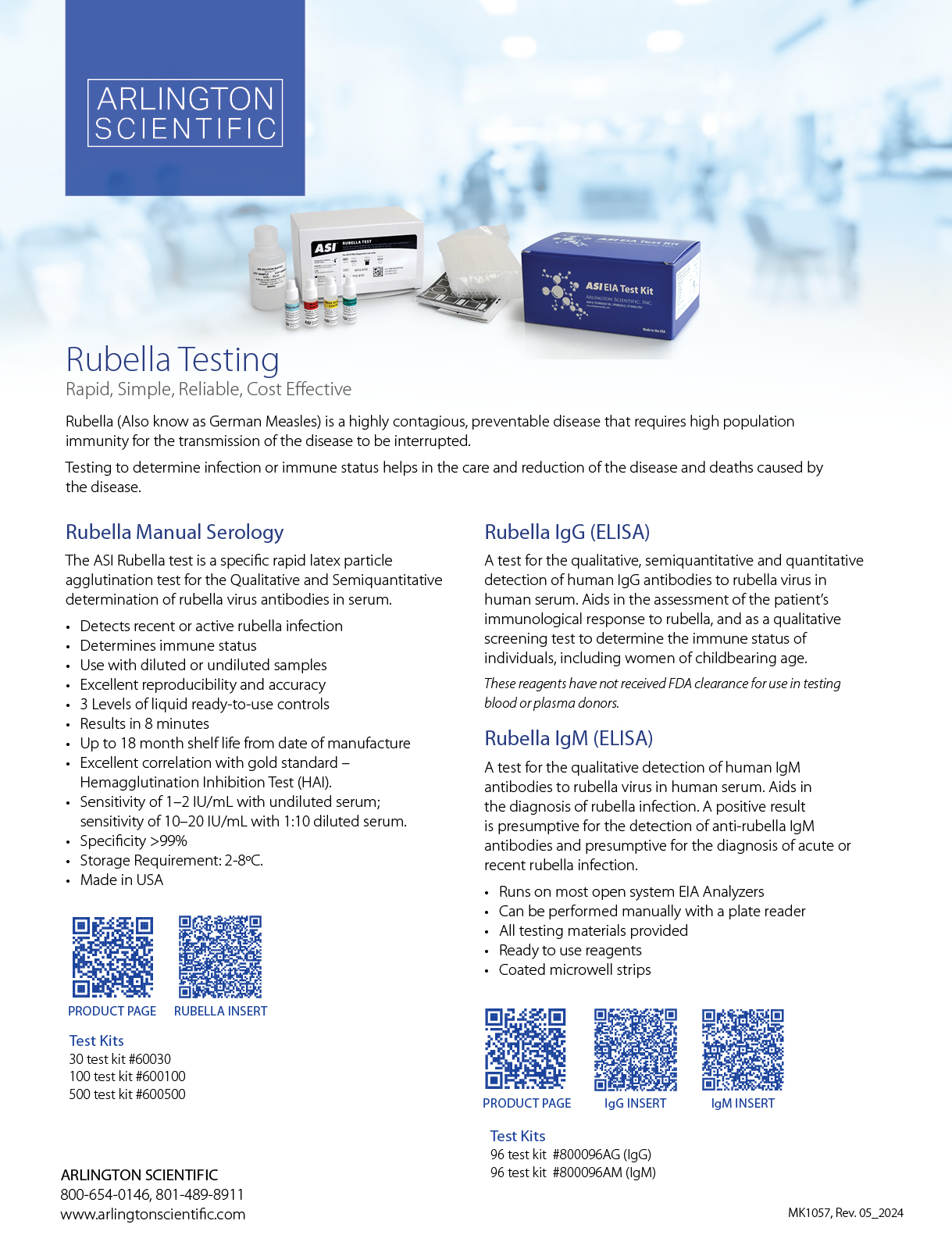 Product Brochures | Arlington Scientific