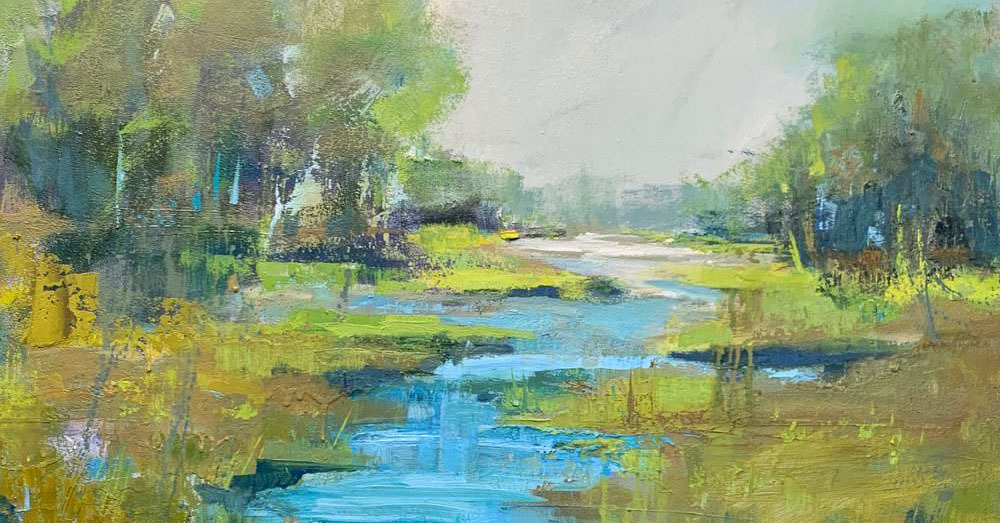 Marsh - Painting | Kim Gibbs