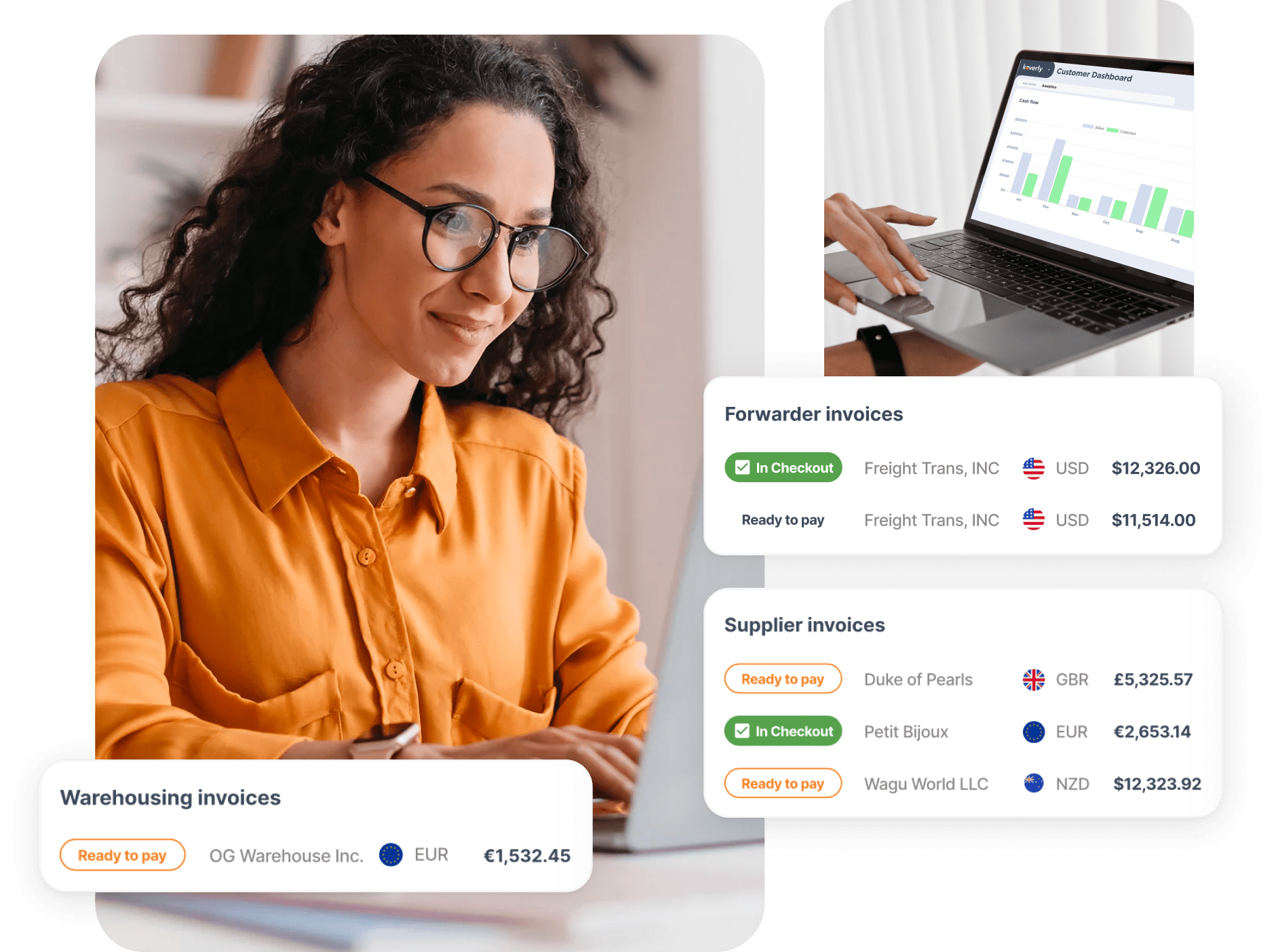 Collect payments online
