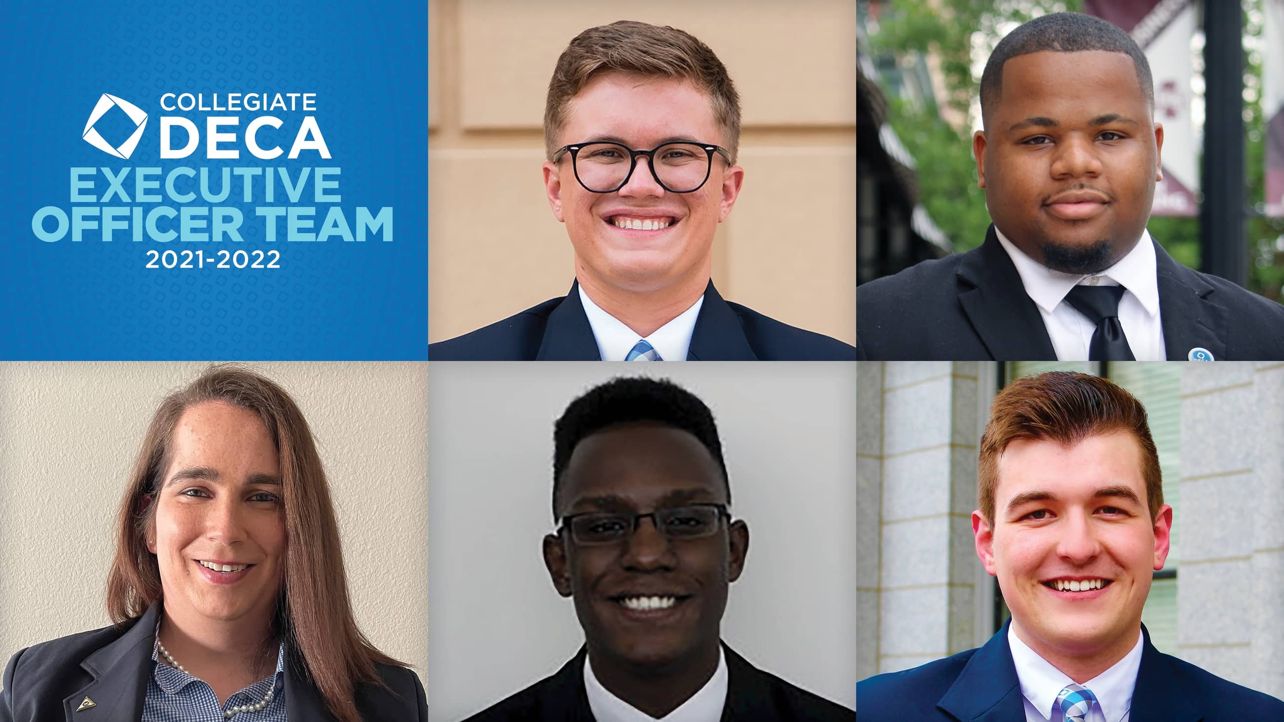 Meet the 2021-2022 Collegiate DECA Executive Officer Team | DECA Direct ...