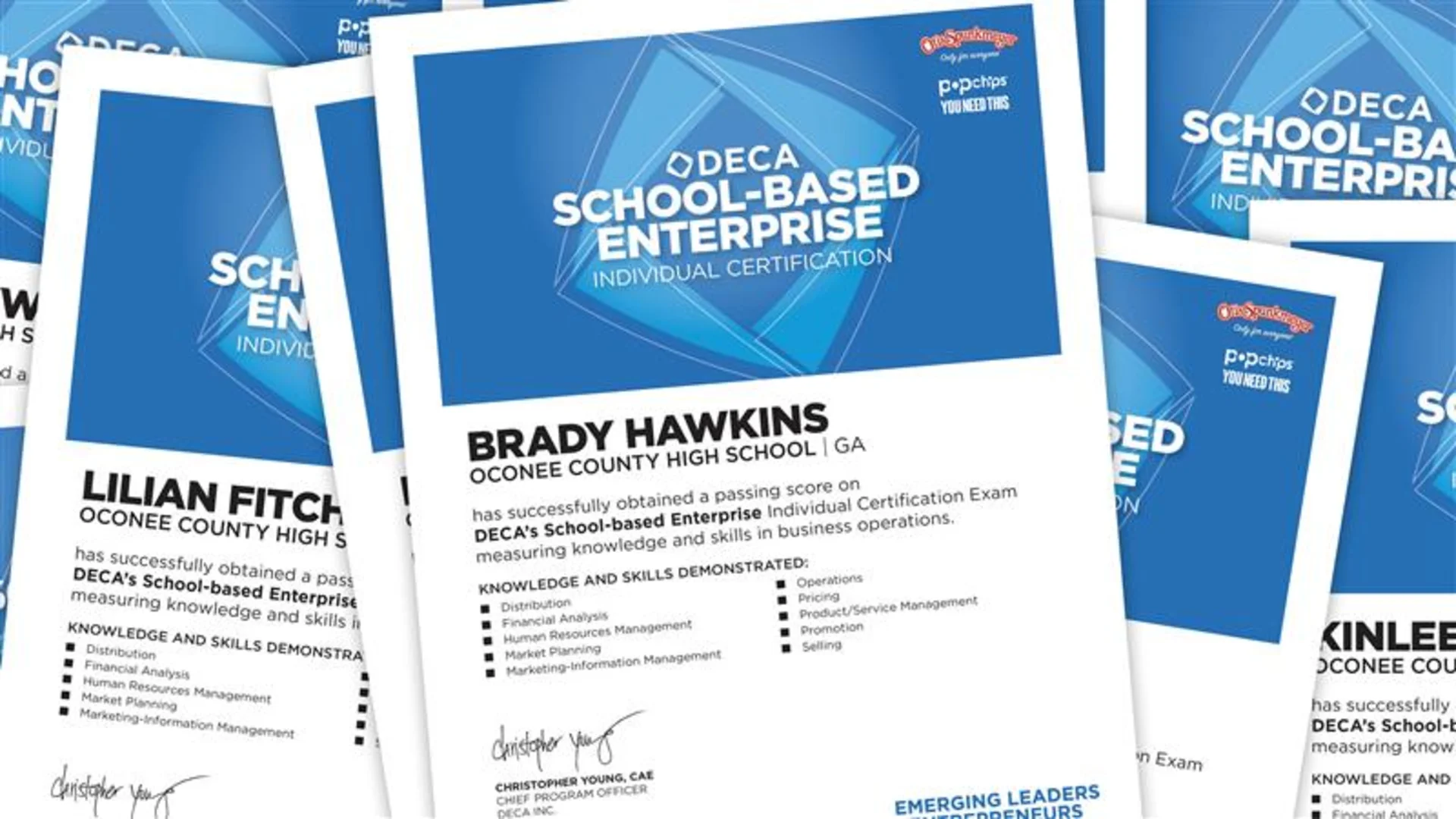 Congrats to the Members that Achieved School-based Enterprise ...