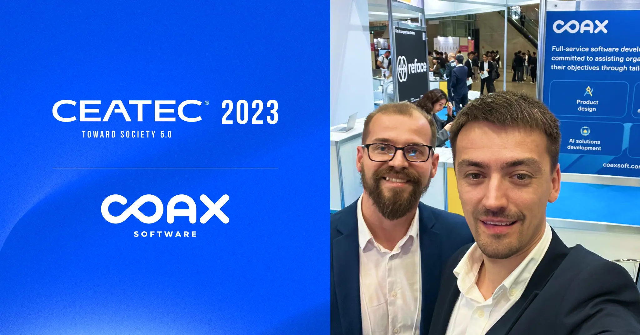 COAX Software takes the stage at CEATEC conference in Japan