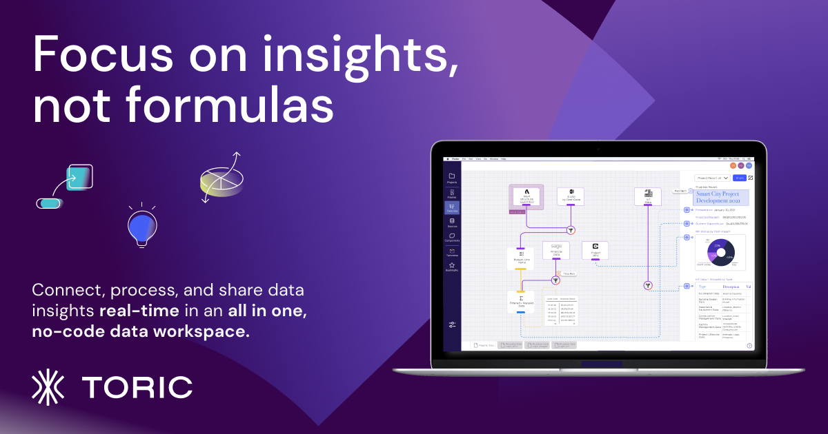 Toric | No-code Business Intelligence Workspace