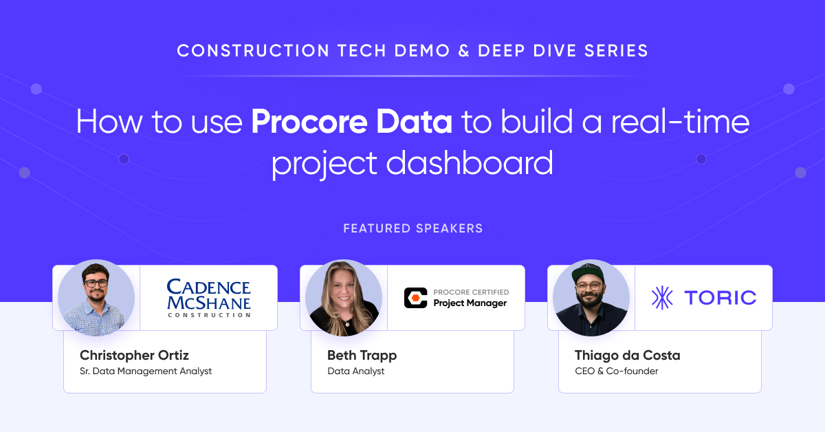 Toric | Construction Tech Demo & Deep Dive