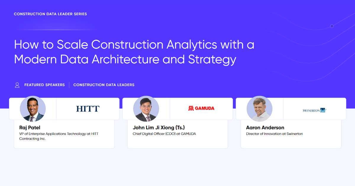 Construction Data Leaders Series