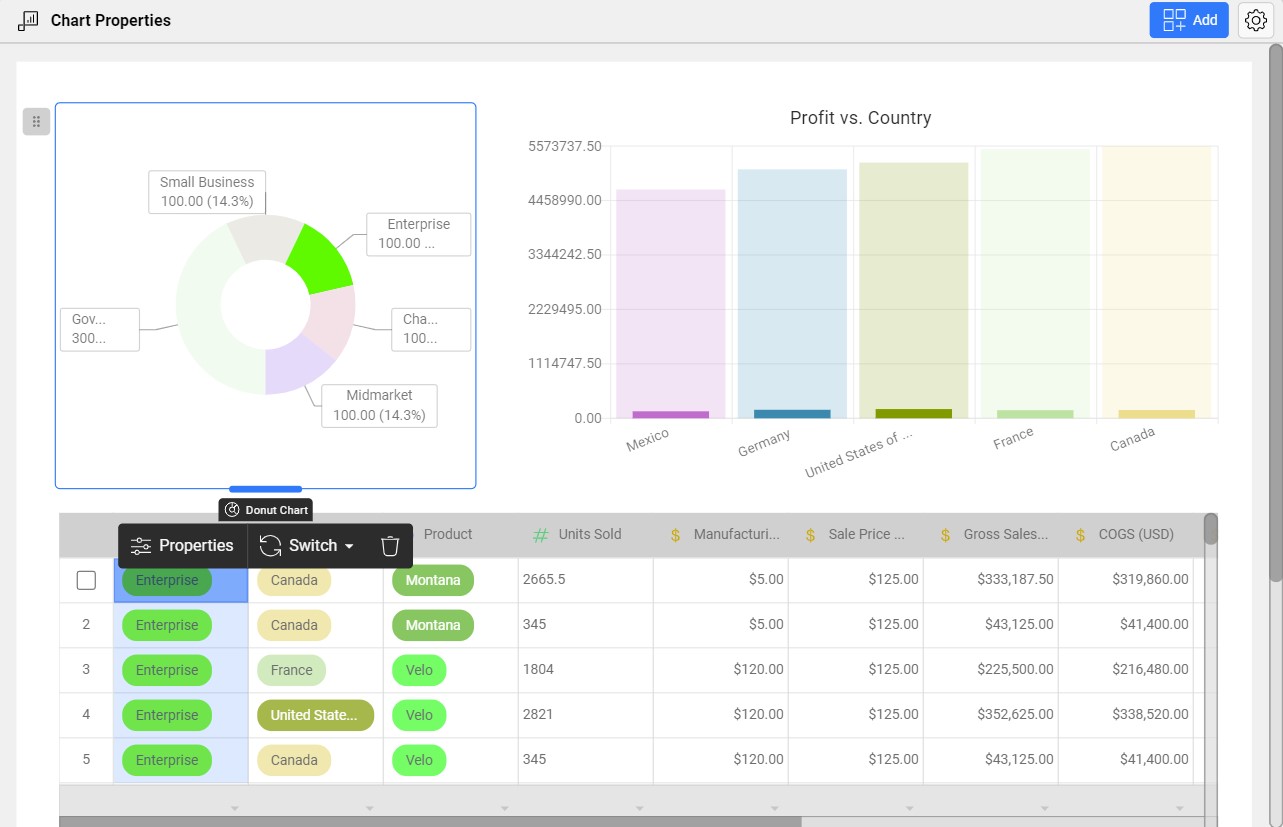 Editable Titles and More Data Interaction