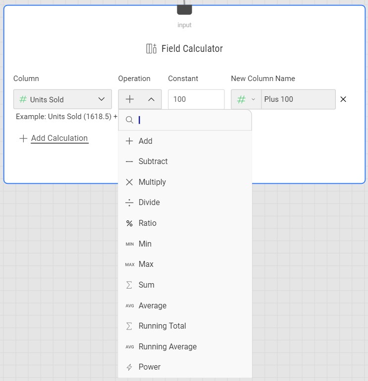 Transform Columns by a Constant Value