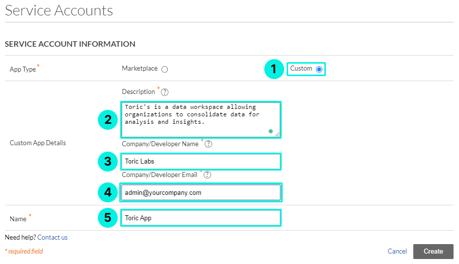 Configure Procore Connector