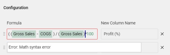 Formula Node | Toric