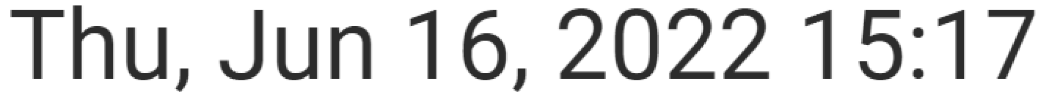 Customize How To Show Dates