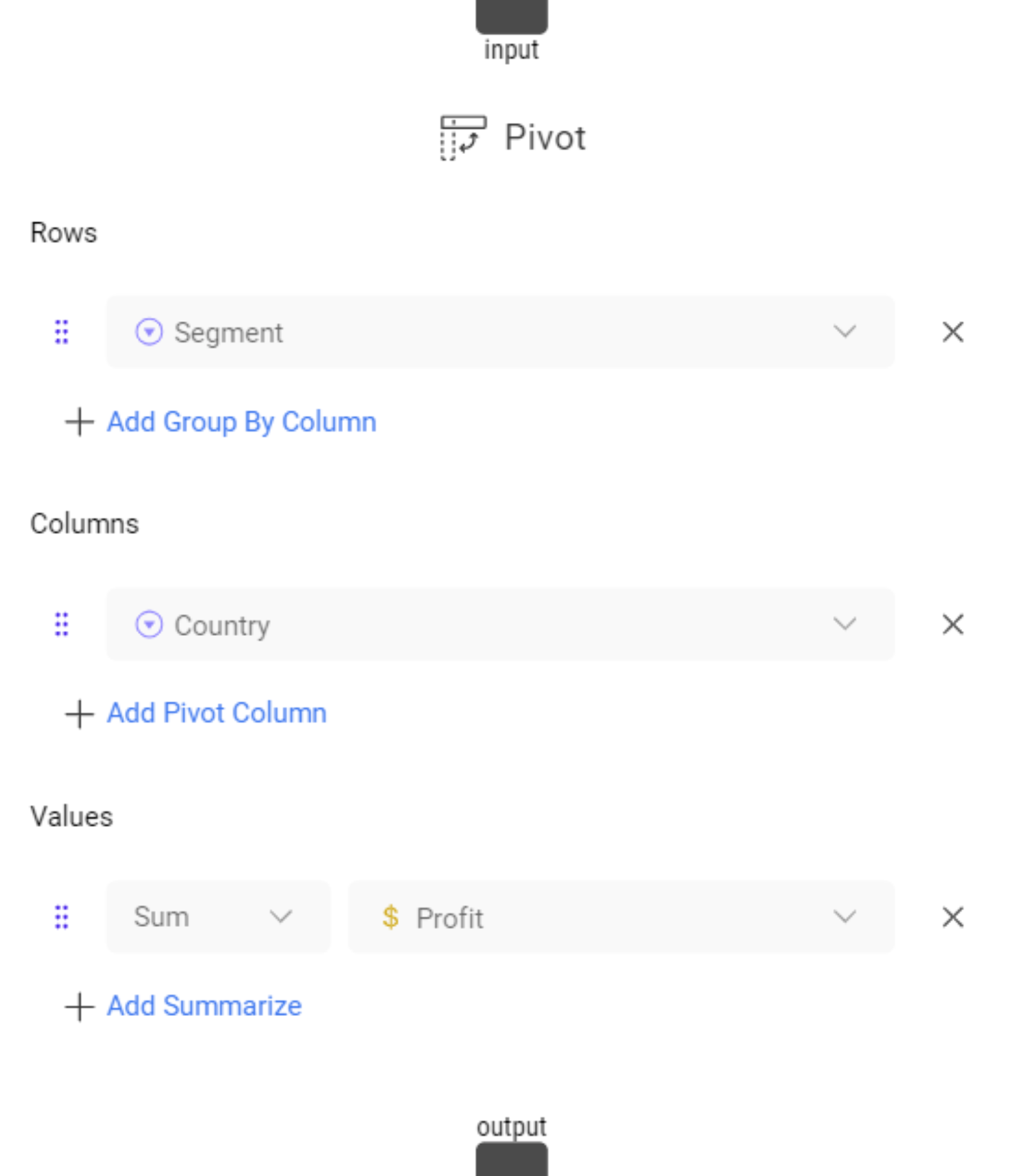 Instantly Flip and Summarize Columns and Rows