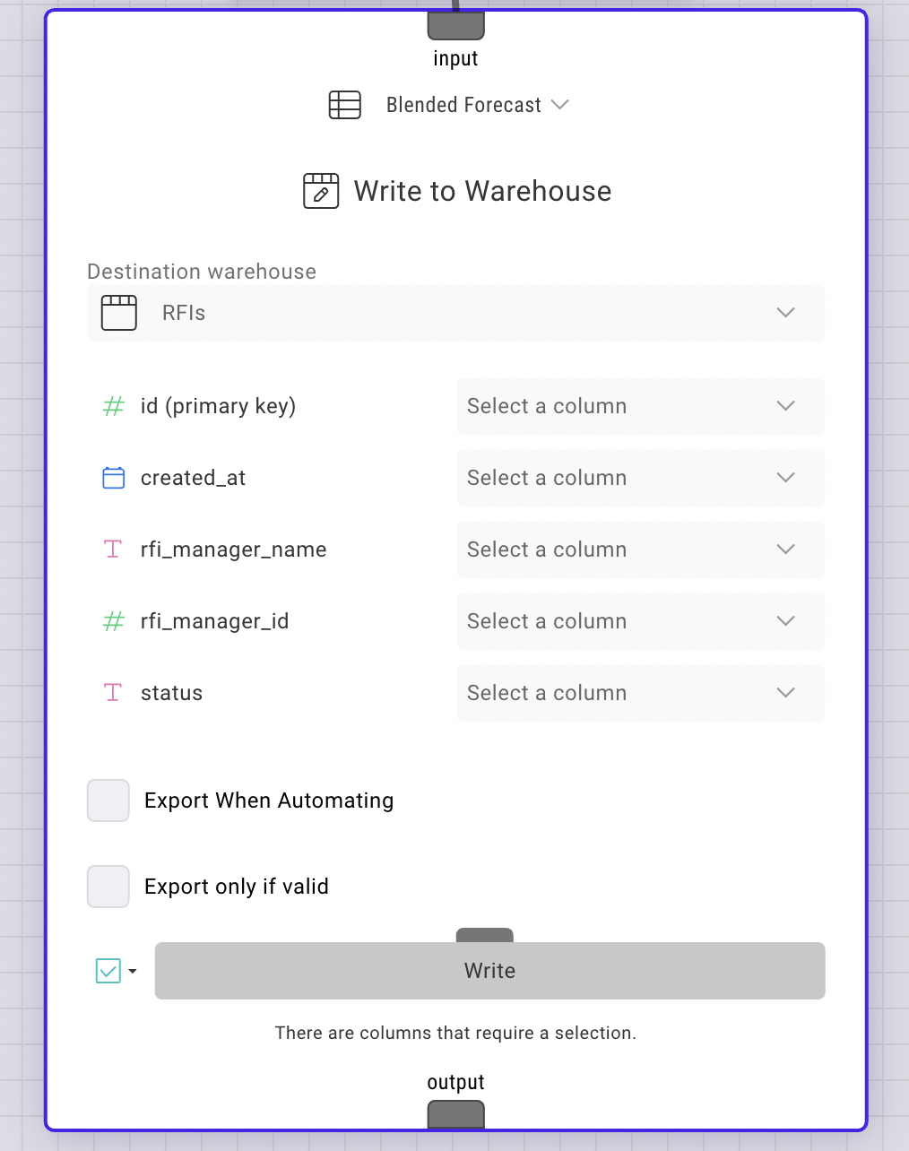 Product - Write to Destinations | Toric Learning Hub