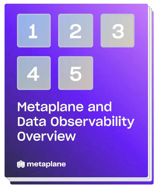 Data Observability Platform for Modern Data Teams | Metaplane