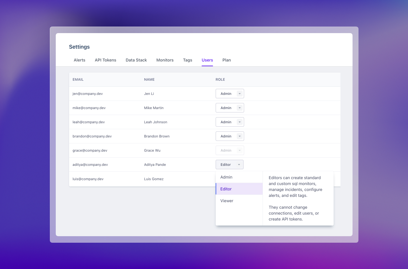 Introducing User Roles and Permissions in Metaplane | Metaplane