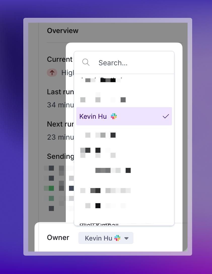 New feature: Monitor Owners | Metaplane
