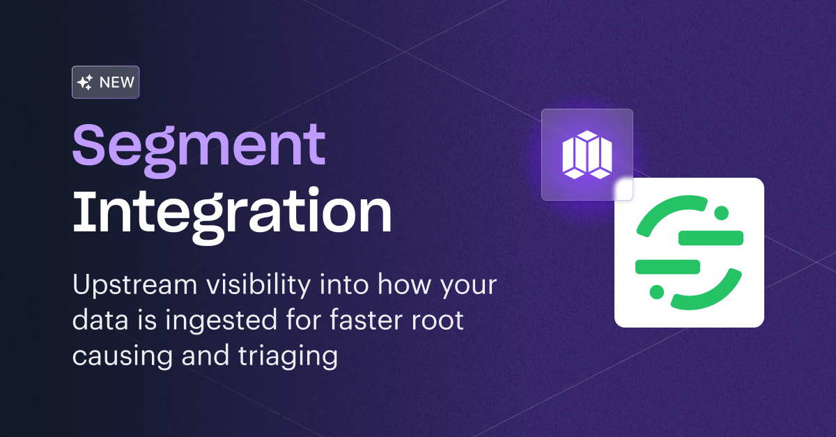 New integration: Segment | Metaplane