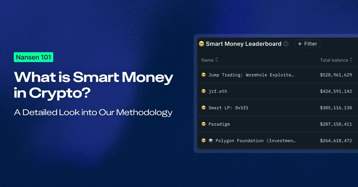 What is Smart Money in Crypto? A Detailed Look into Our Methodology