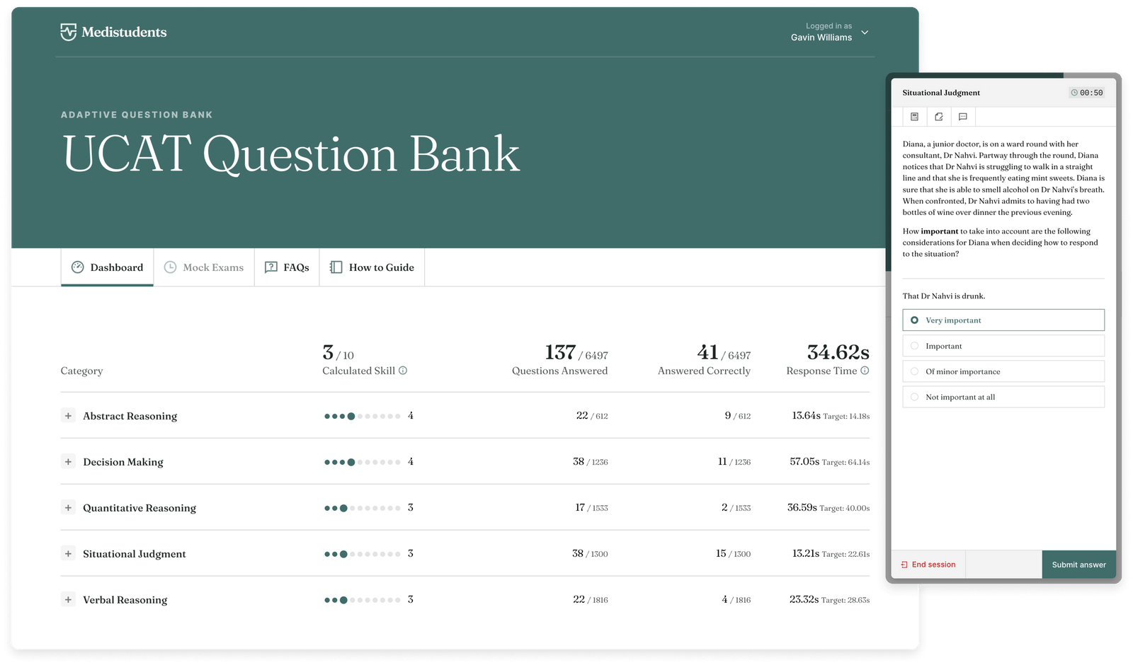 UCAT Practice Questions — Medistudents