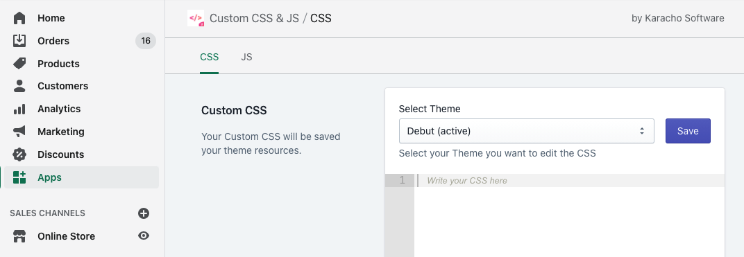 How to Add/Edit Custom CSS File on Shopify