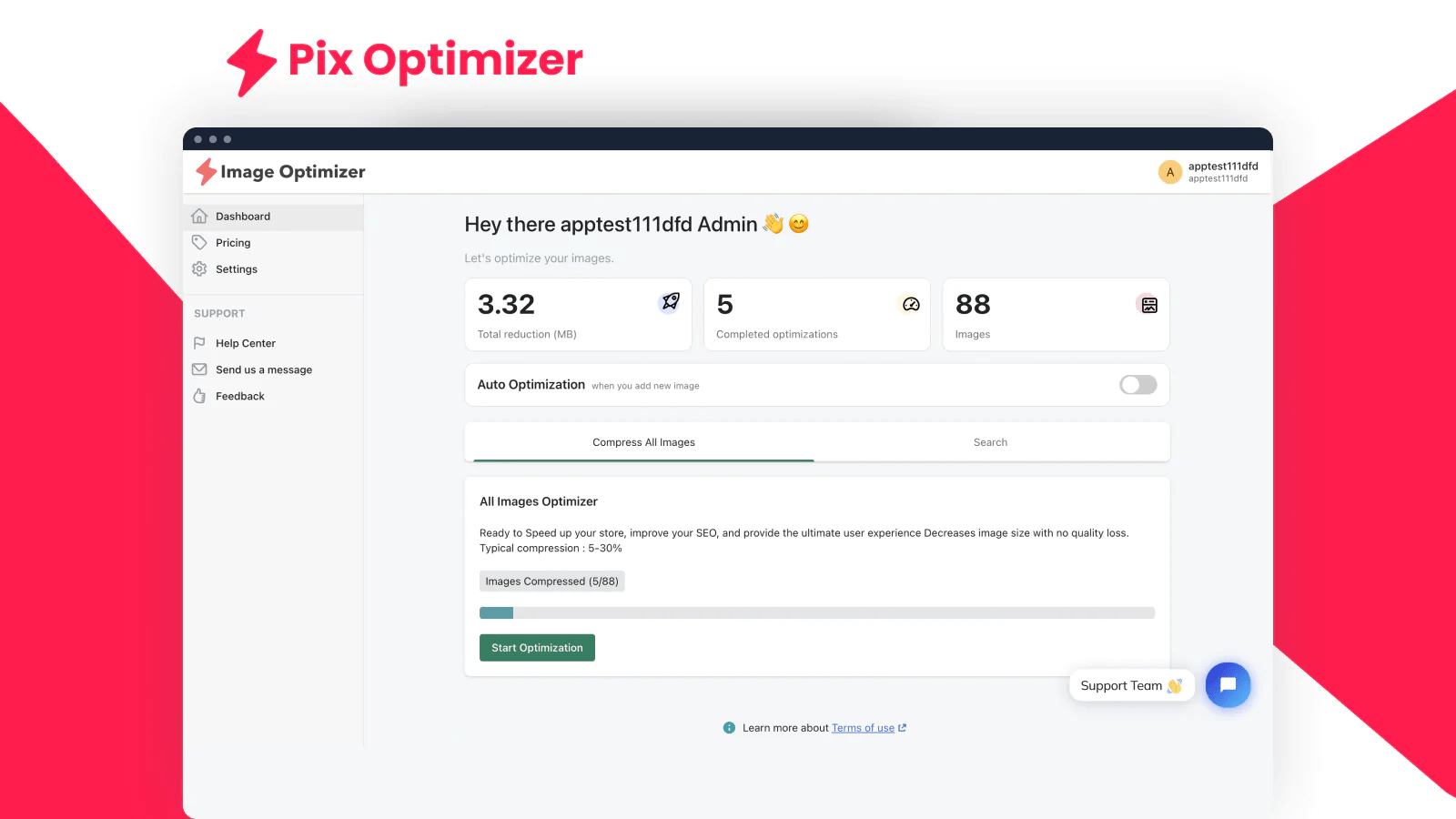 Image Optimizer Application pour Shopify : Révision