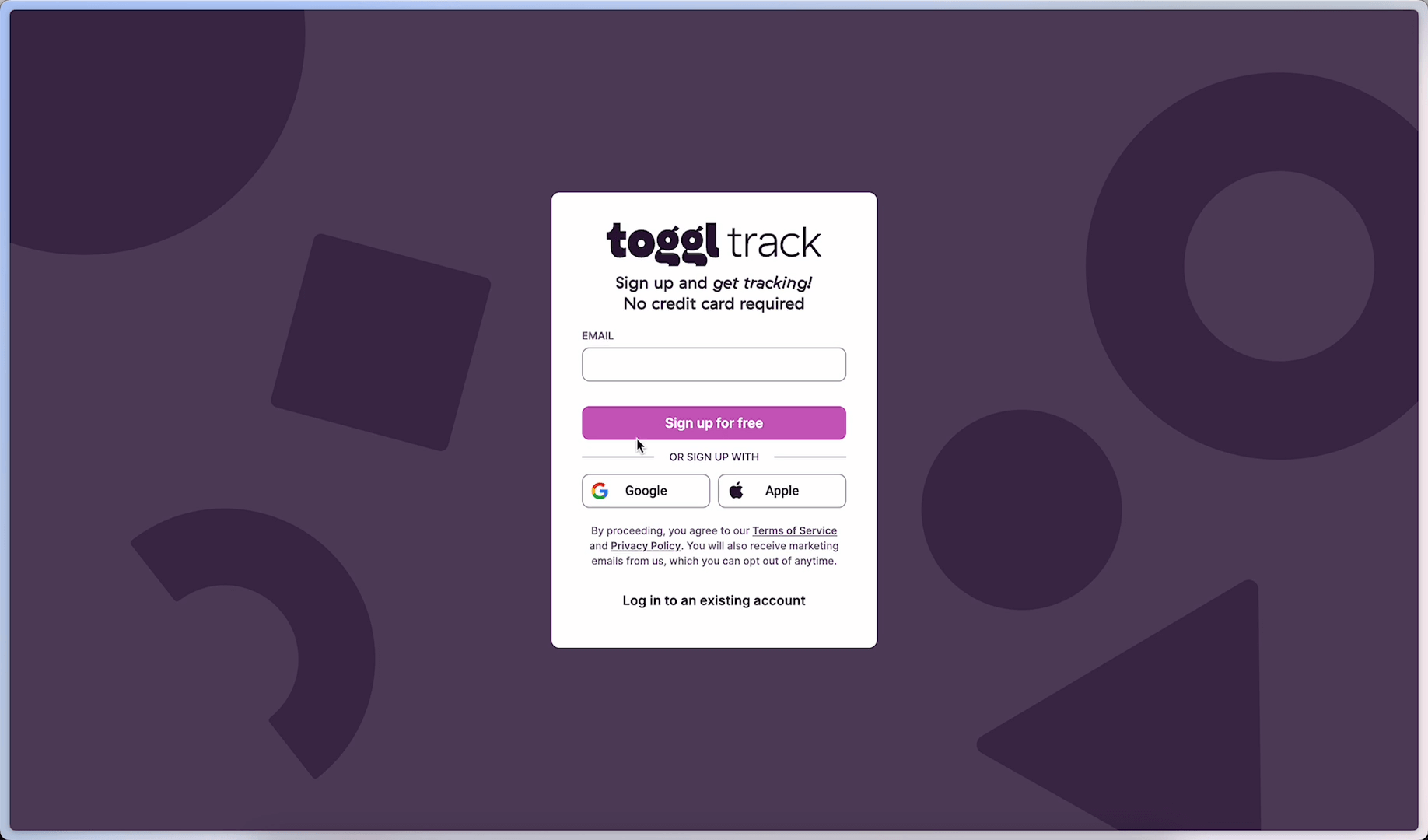 Toggl Track | UI, UX Design | SaaS | Application Design | saas ui