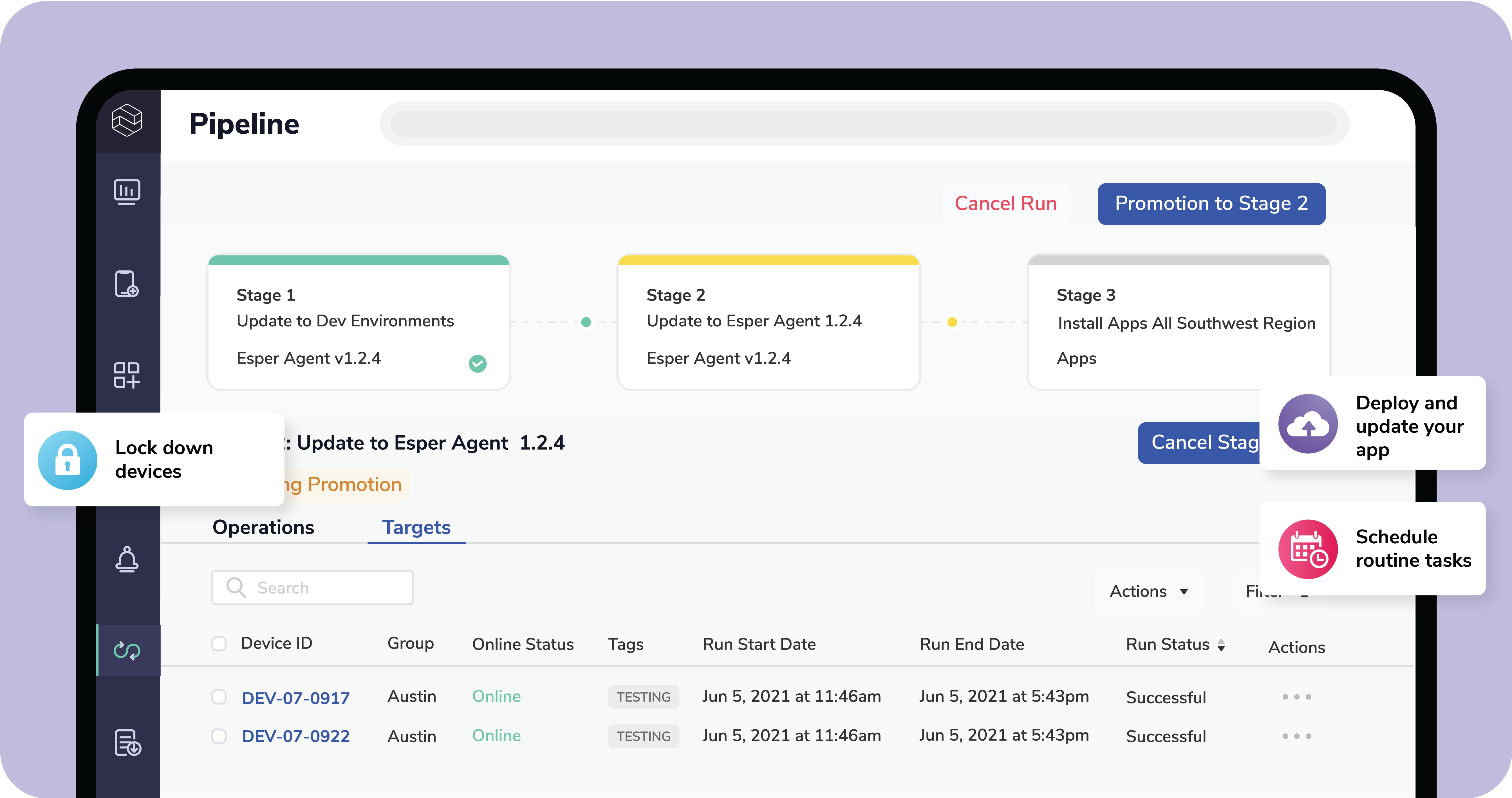 Tablet Device Management for Businesses | Esper Device Management