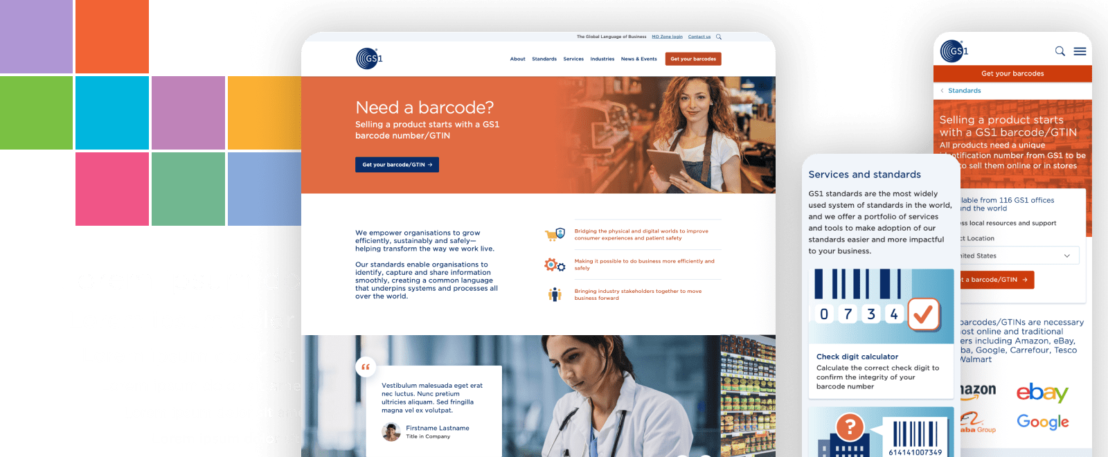 GS1 Web Design System | Chloe Atchue-Mamlet