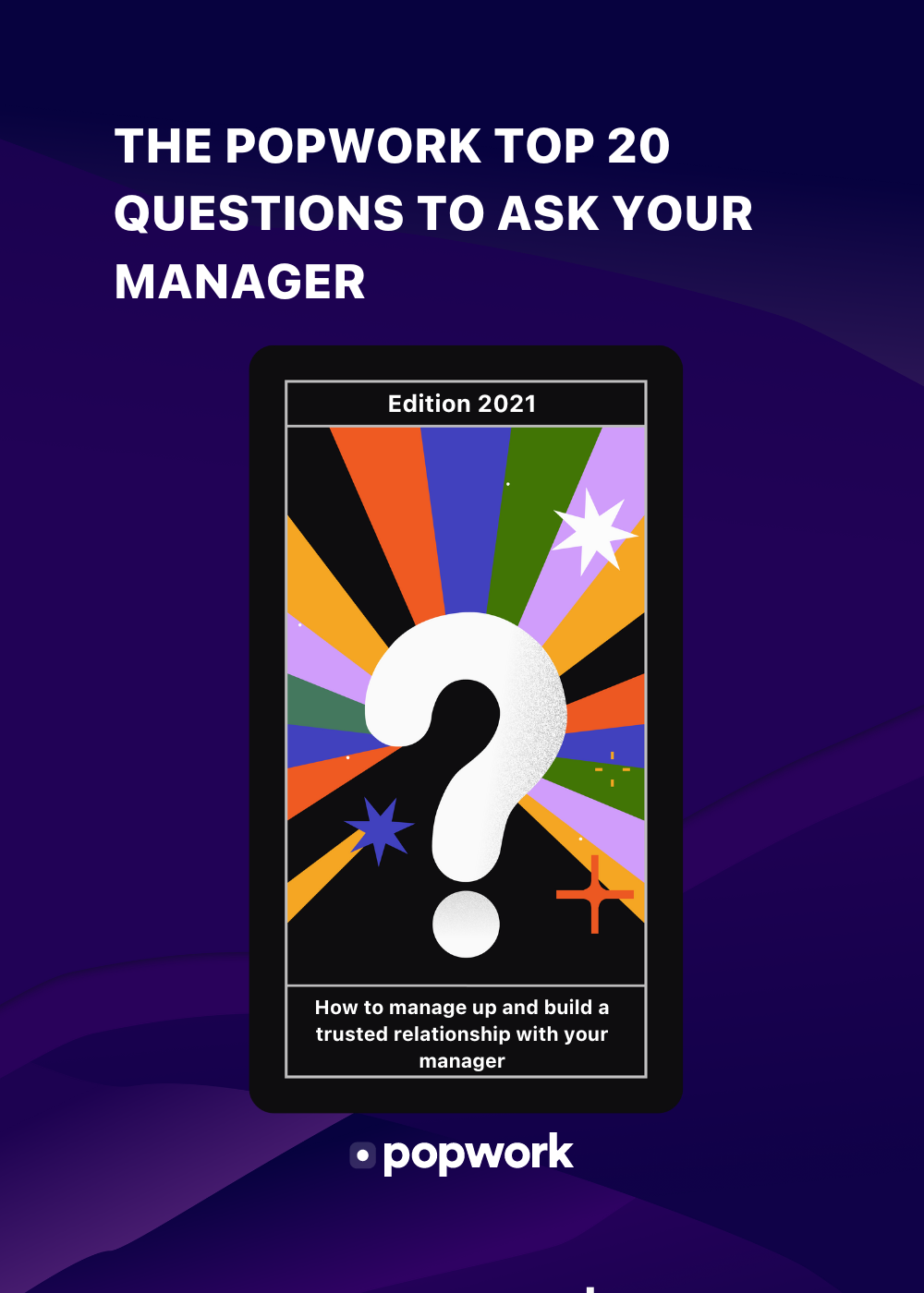 20 questions to ask your manager at work | Popwork