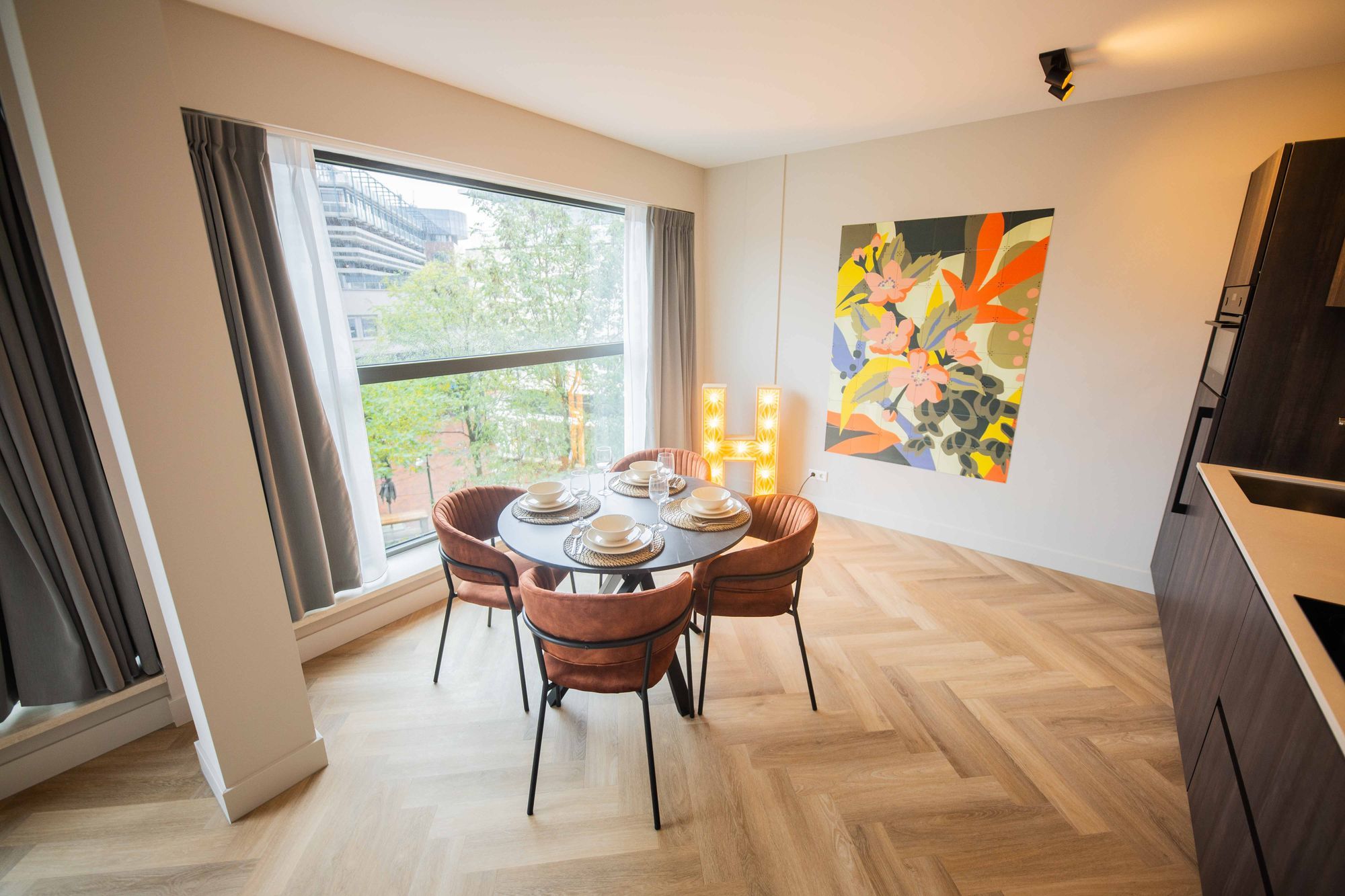 Scherp interieur