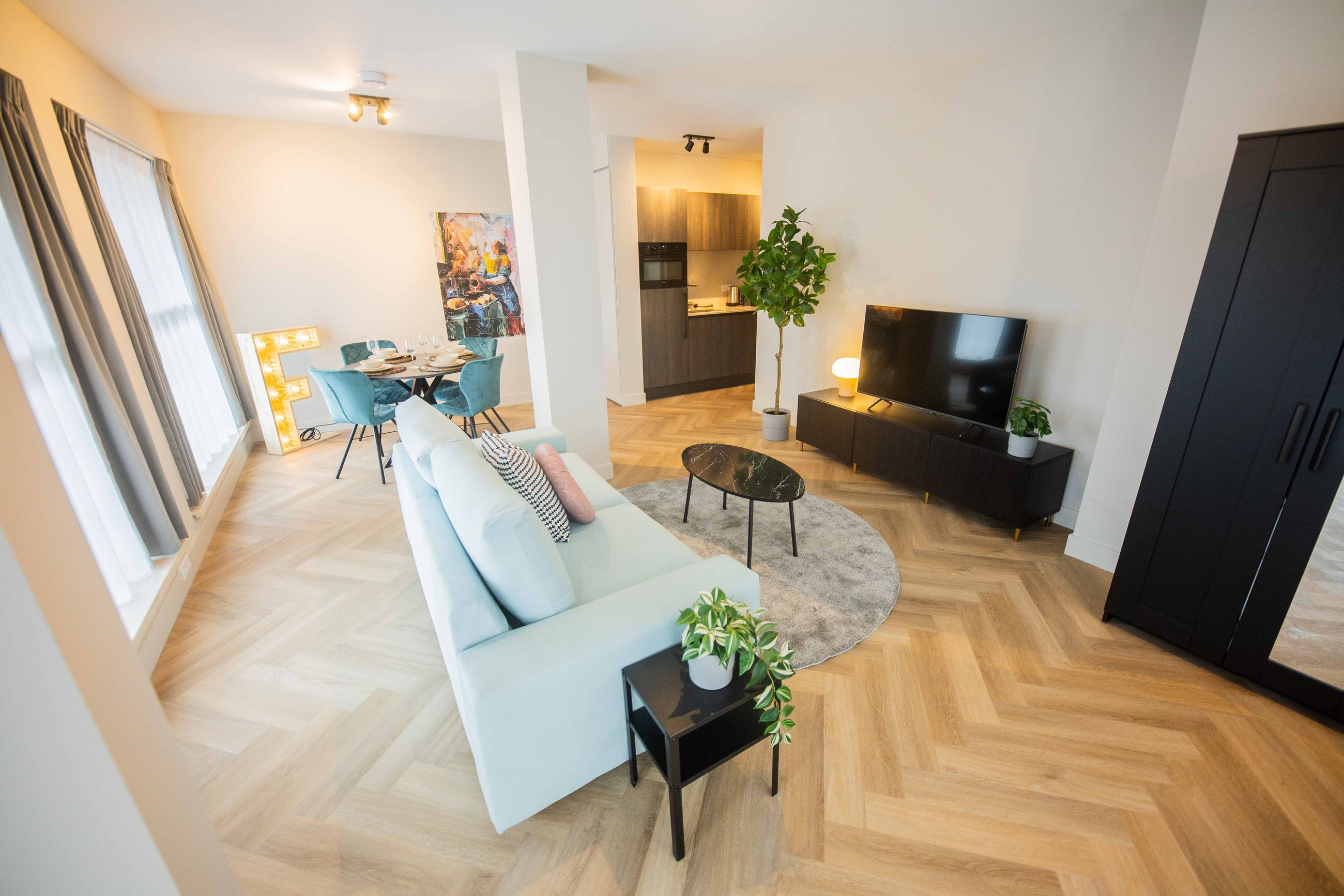Scherp interieur