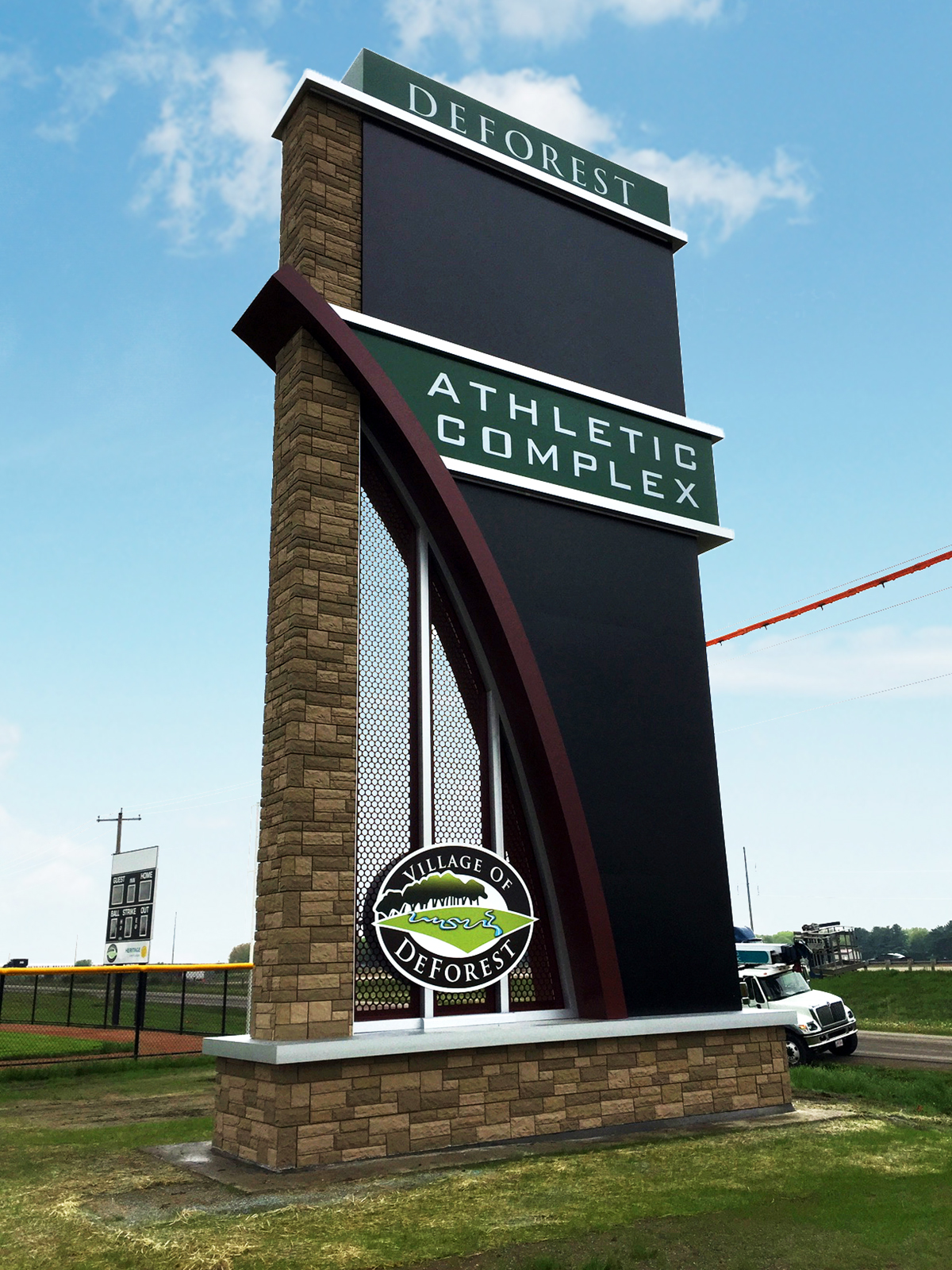 Village of Deforest Sign Project | La Crosse Sign Group