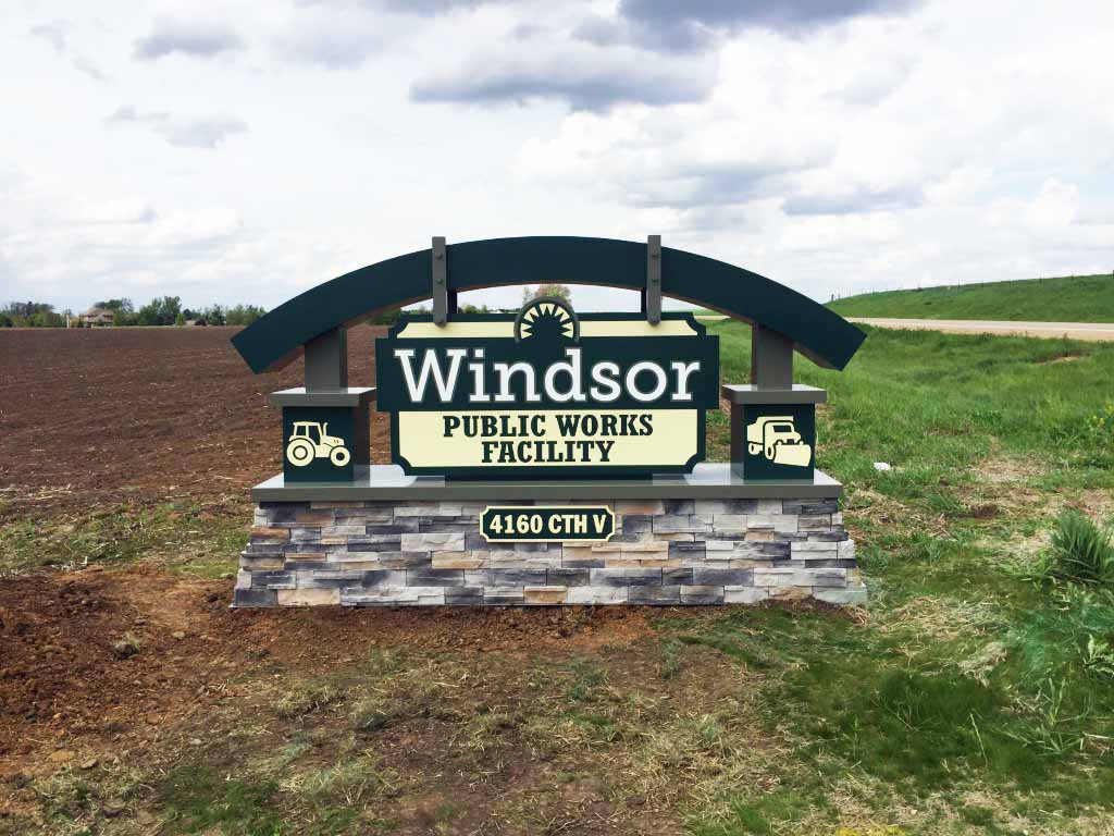 Village of Windsor Sign Project | La Crosse Sign Group