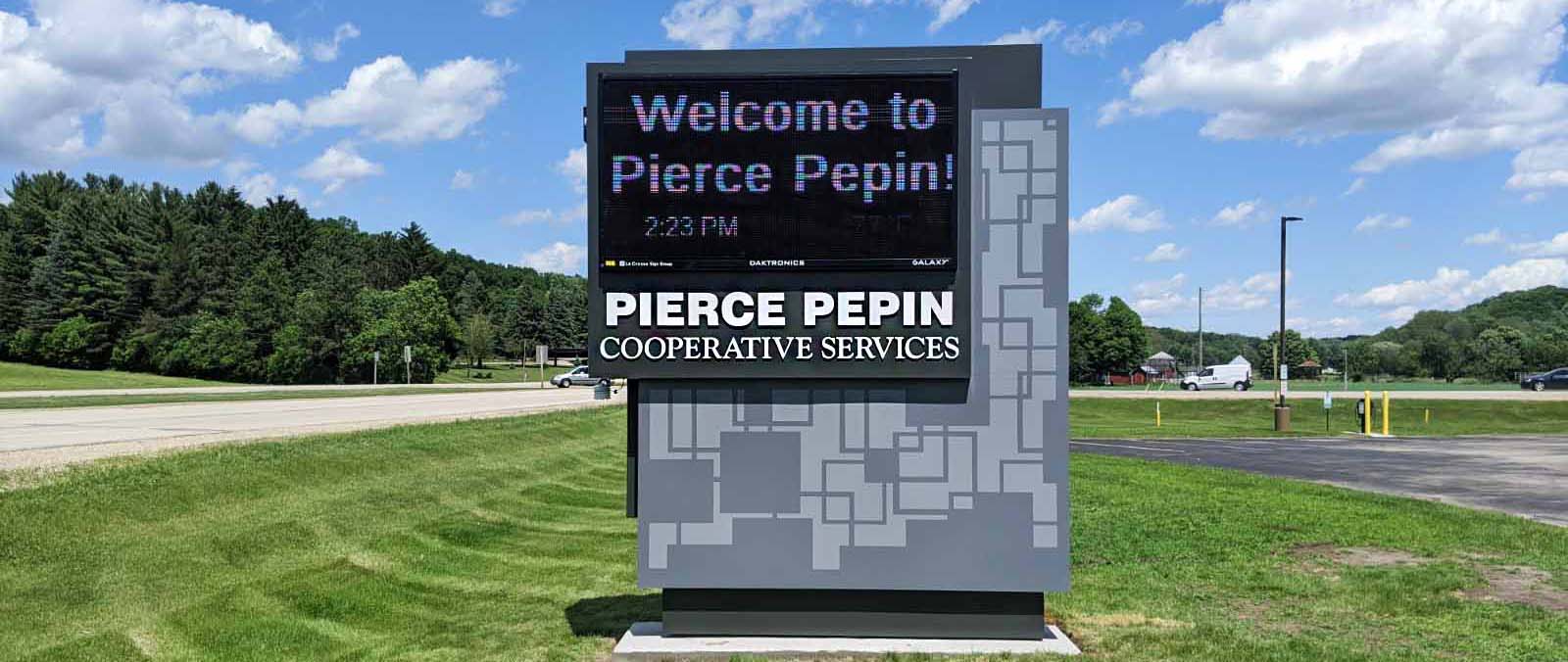 Pierce Pepin Cooperative Services Sign Project | La Crosse Sign Group