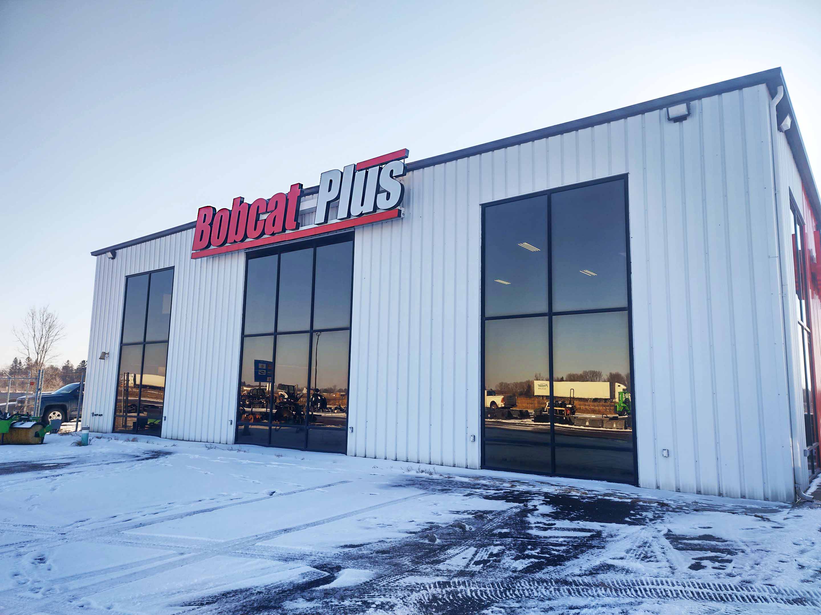 Bobcat Plus Sign Project | La Crosse Sign Group