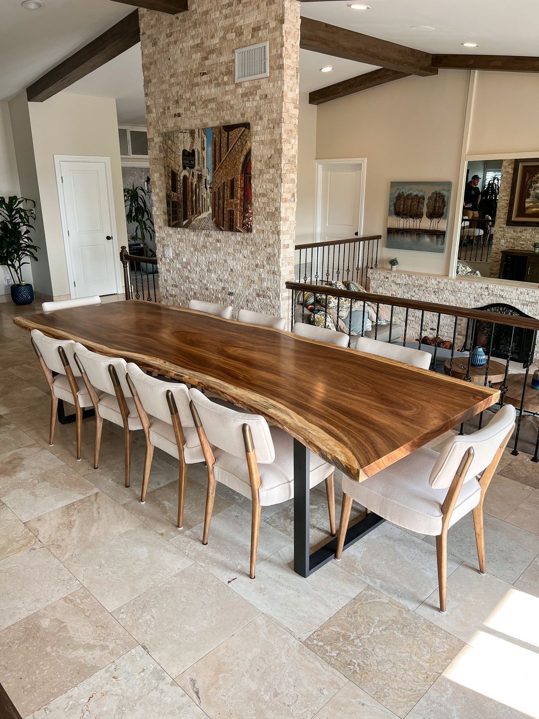 Parota Slab Dining Table