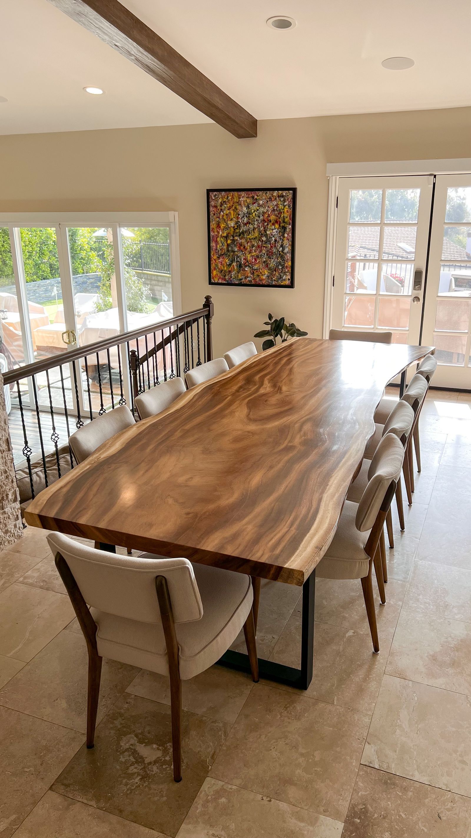 Parota Slab Dining Table