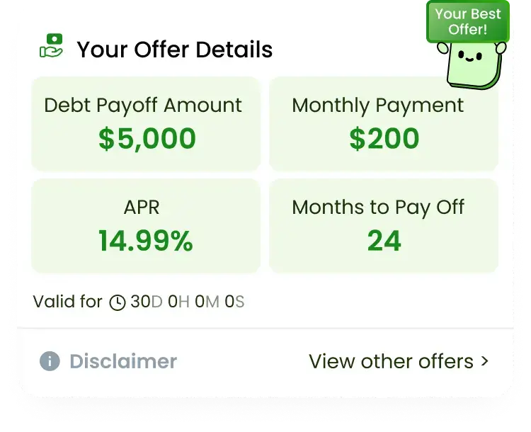 Debbie - Rewards for Saving and Paying Off Debt